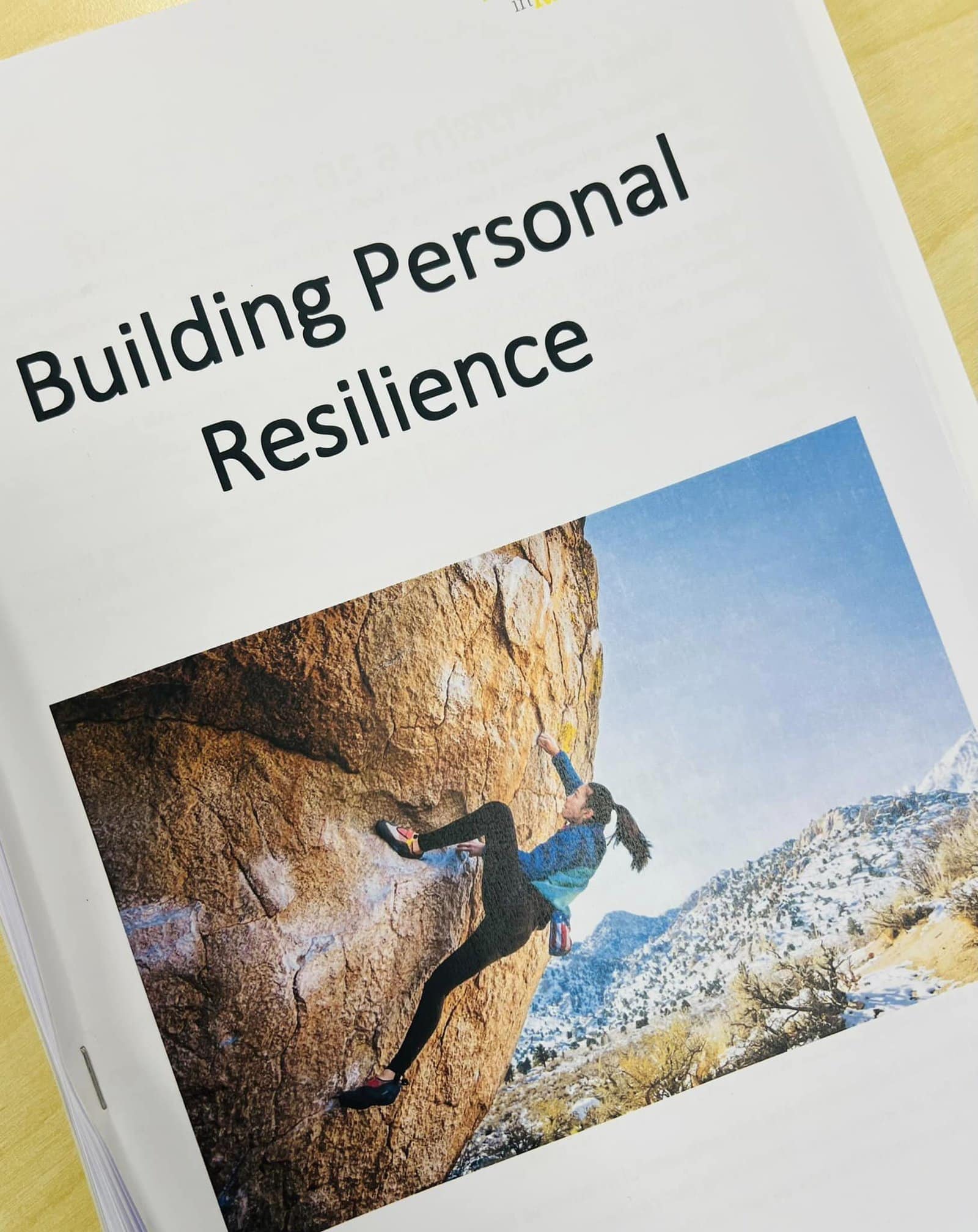 New Building Resilience Course | Recovery in Mind
